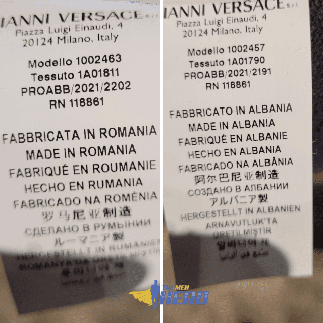 Where Is Versace Made? Is It In Italy Or China? - The Men Hero