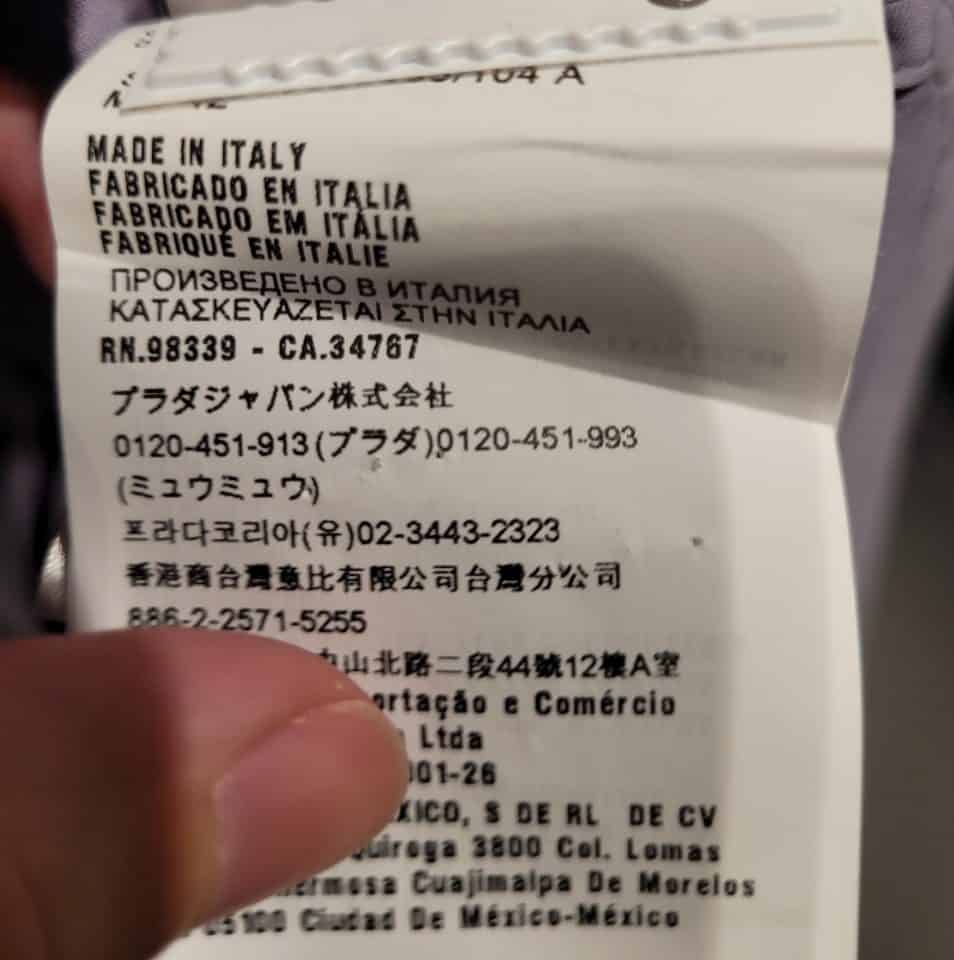 Where Is Prada Made? Is It In Italy? - The Men Hero