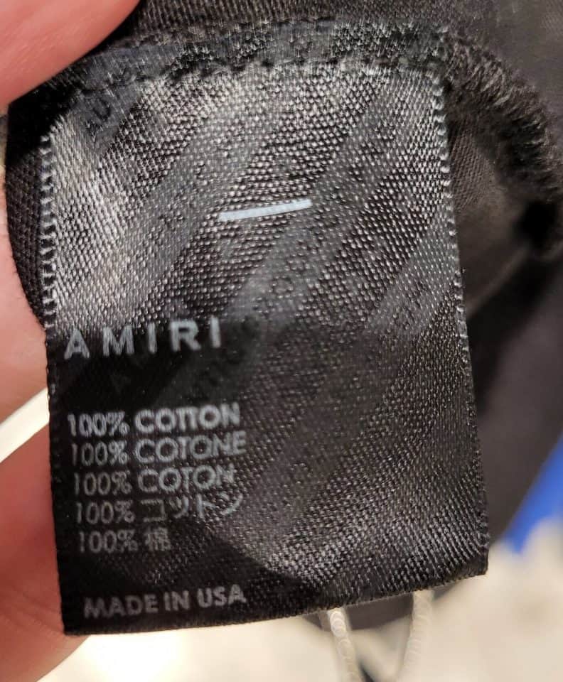 Where Is Amiri Made? Is It In The US? - The Men Hero