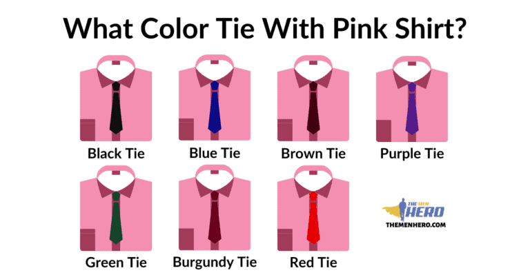 What Color Tie Goes With A Pink Shirt? (With Outfit Ideas) - The Men Hero