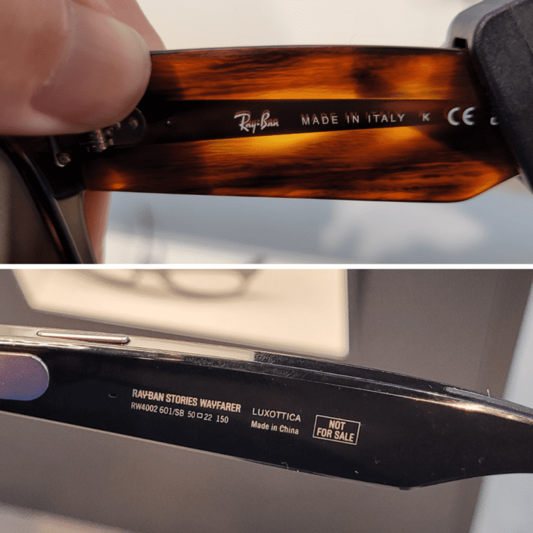 Where Are Ray-Bans Made? Is It In Italy Or China? - The Men Hero